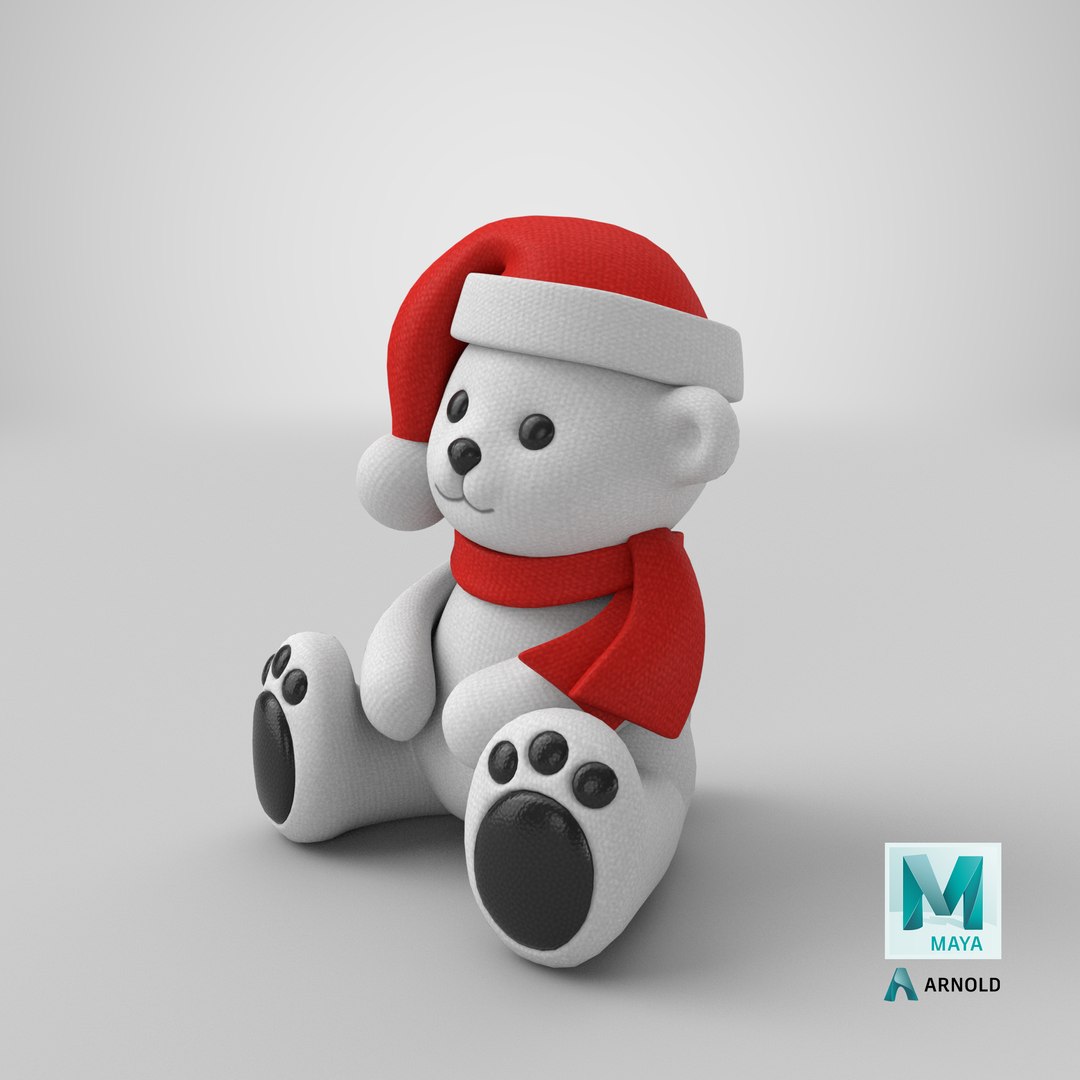 Teddy Bear 3D Model - TurboSquid 1369946