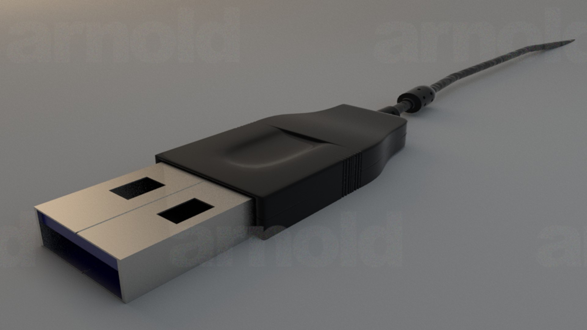 Free Obj Model Usb Cable