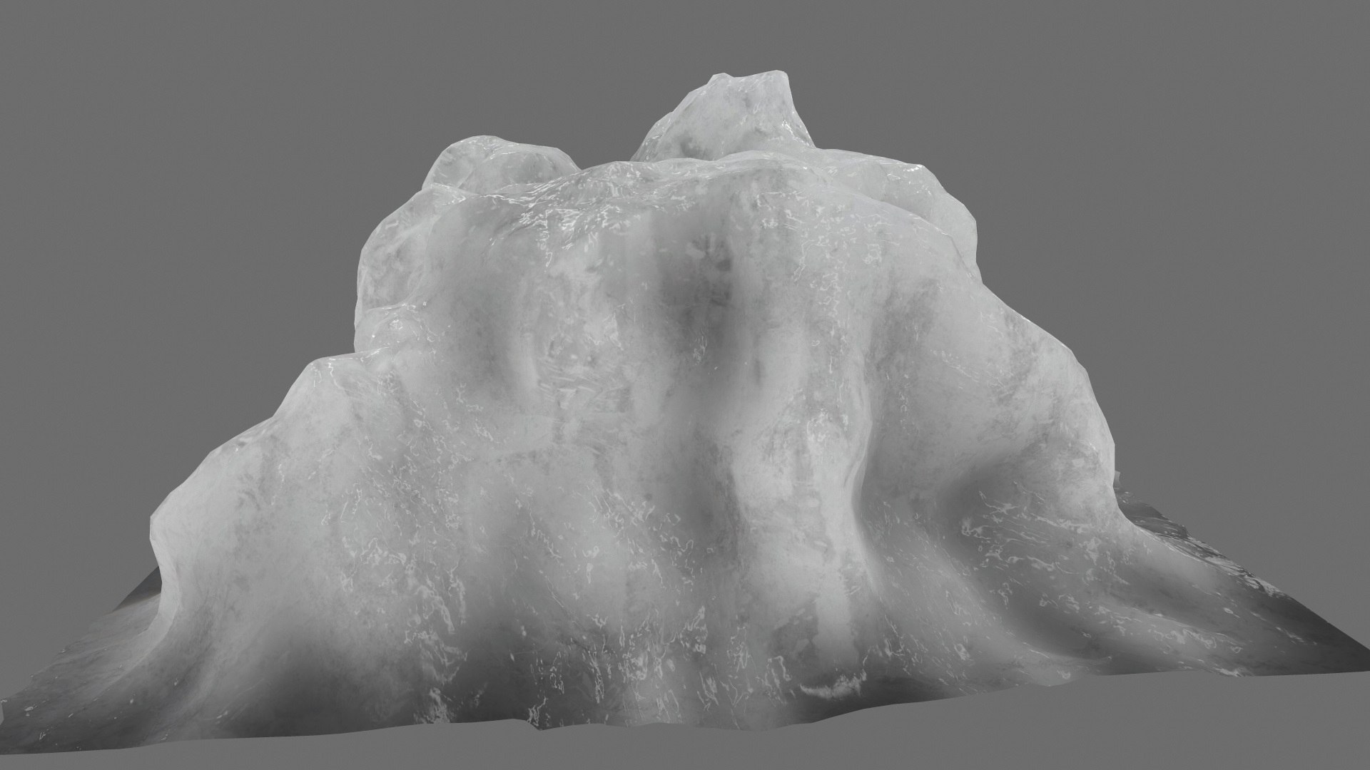 3D ice snow model - TurboSquid 1174133