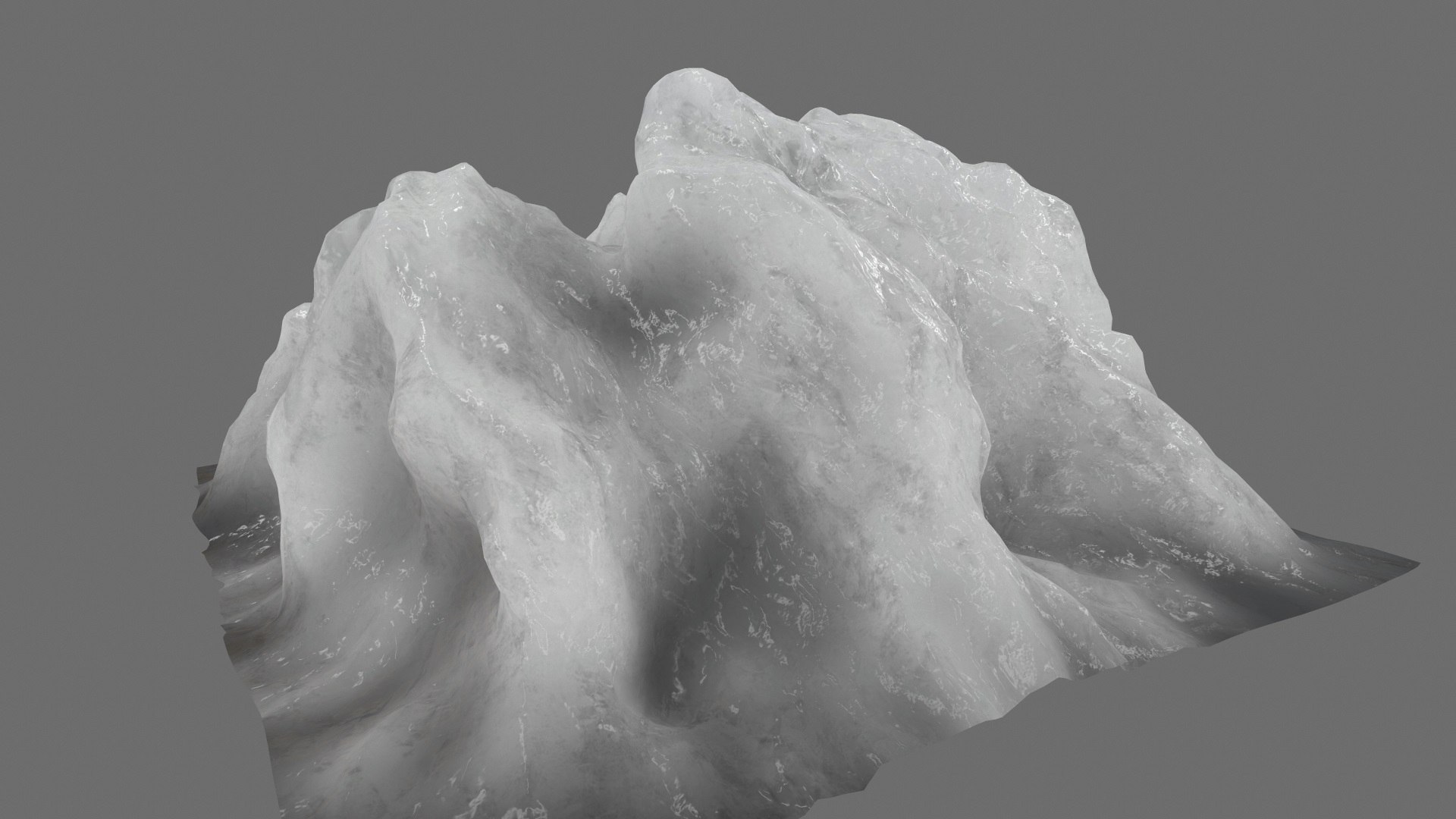 3D ice snow model - TurboSquid 1174133