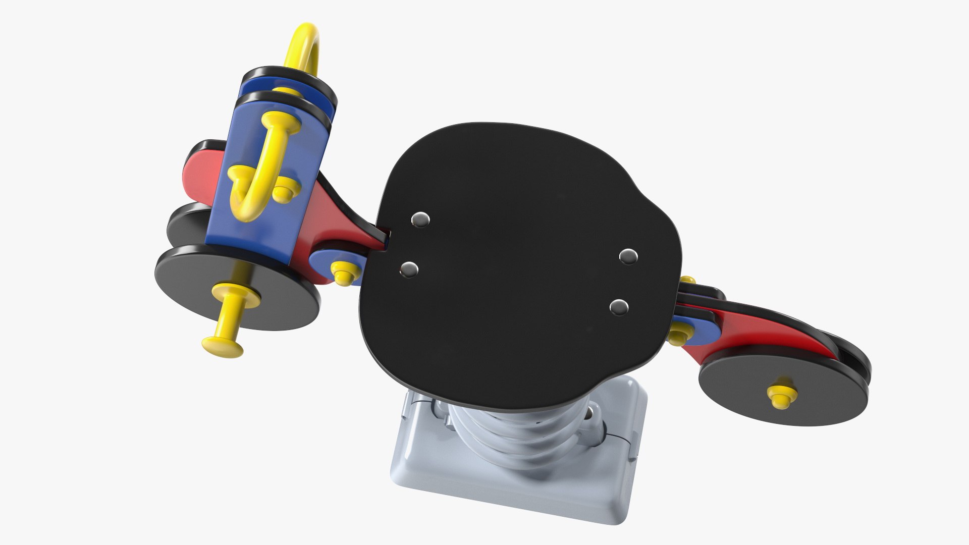 3D Playground Motorbike Springer - TurboSquid 2076317