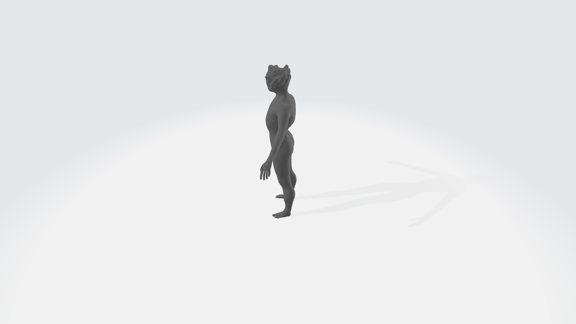 Free Humanoid Creature 3D Model - TurboSquid 2198461