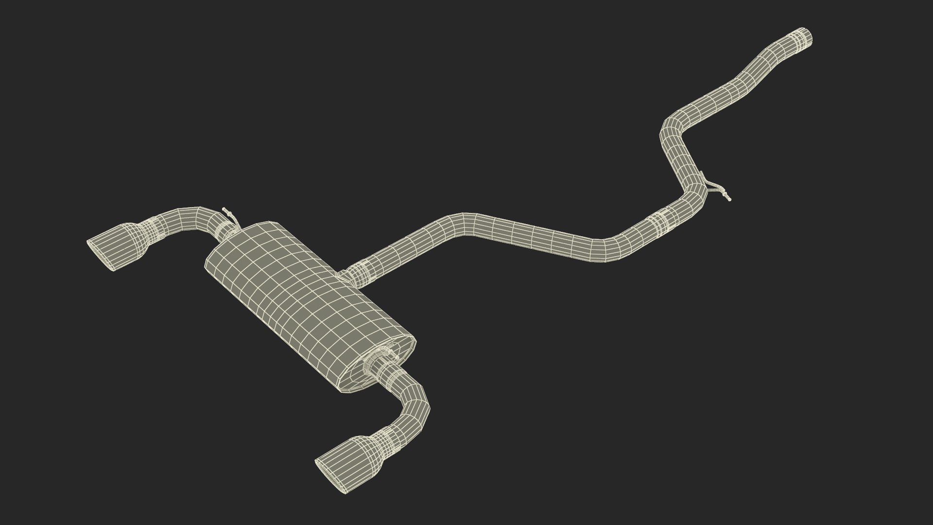 Car Exhaust System 3D - TurboSquid 2024965