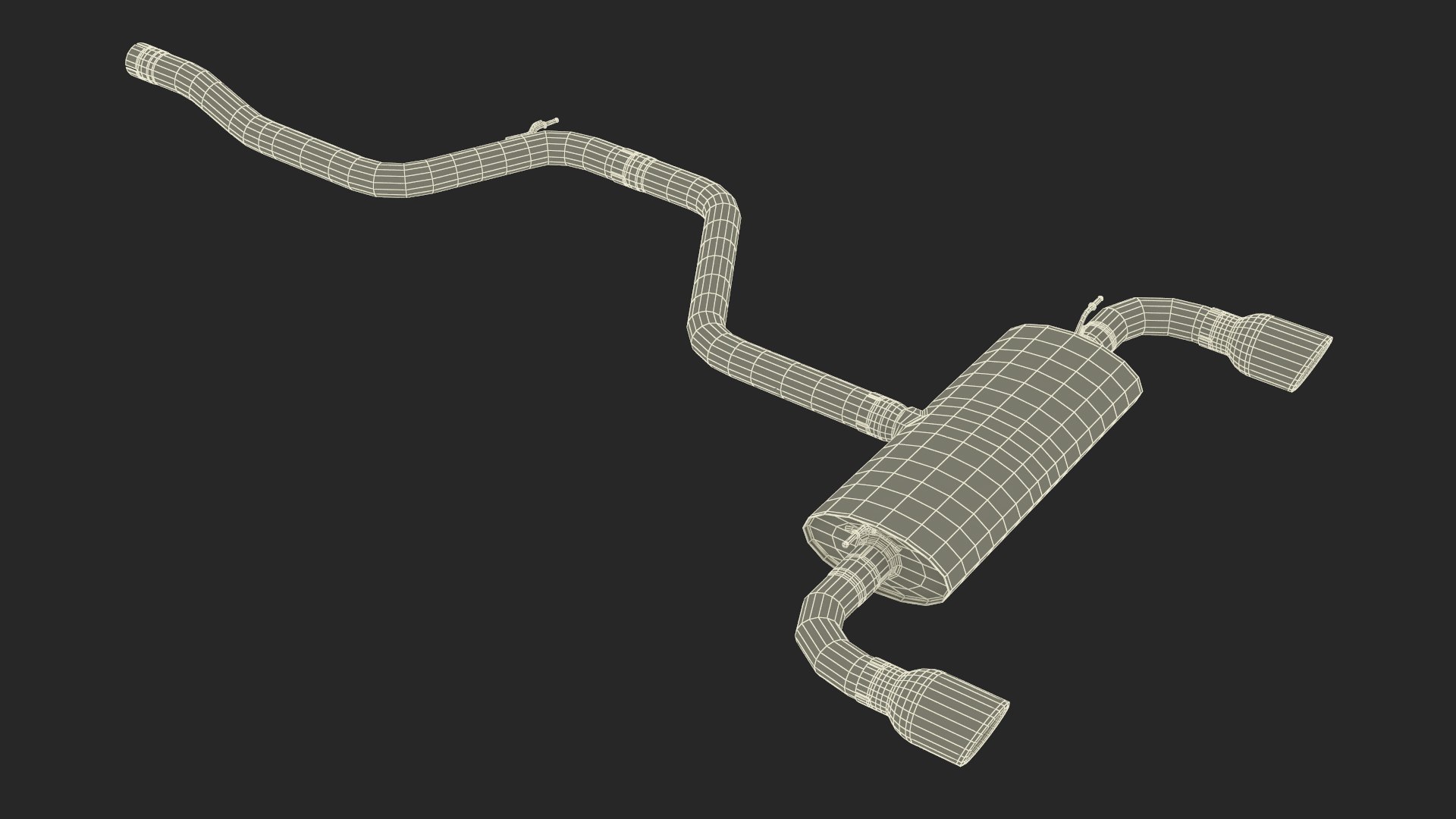 Car Exhaust System 3D - TurboSquid 2024965