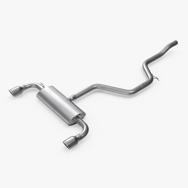 Car Exhaust System 3D - TurboSquid 2024965