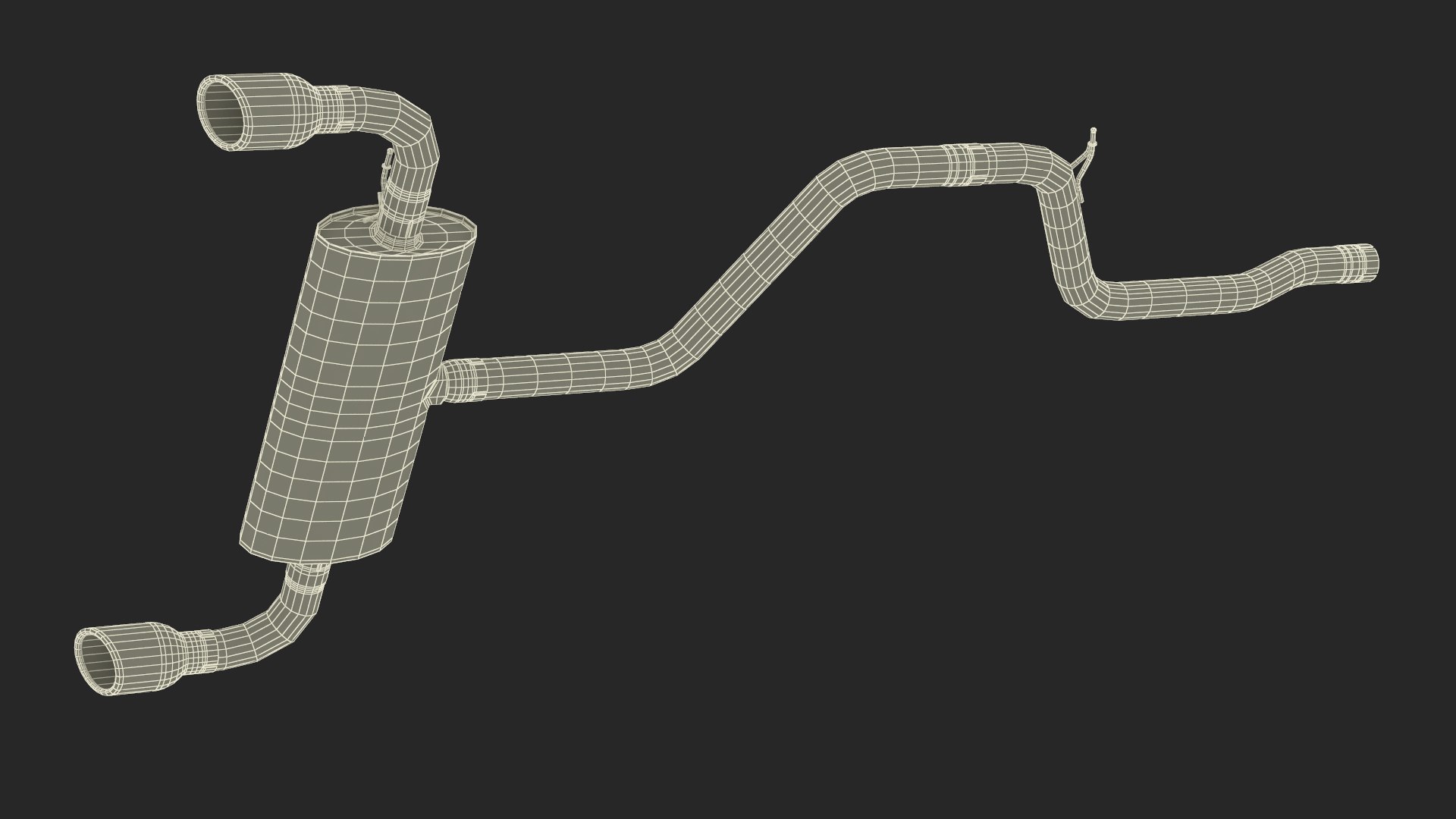 Car Exhaust System 3D - TurboSquid 2024965