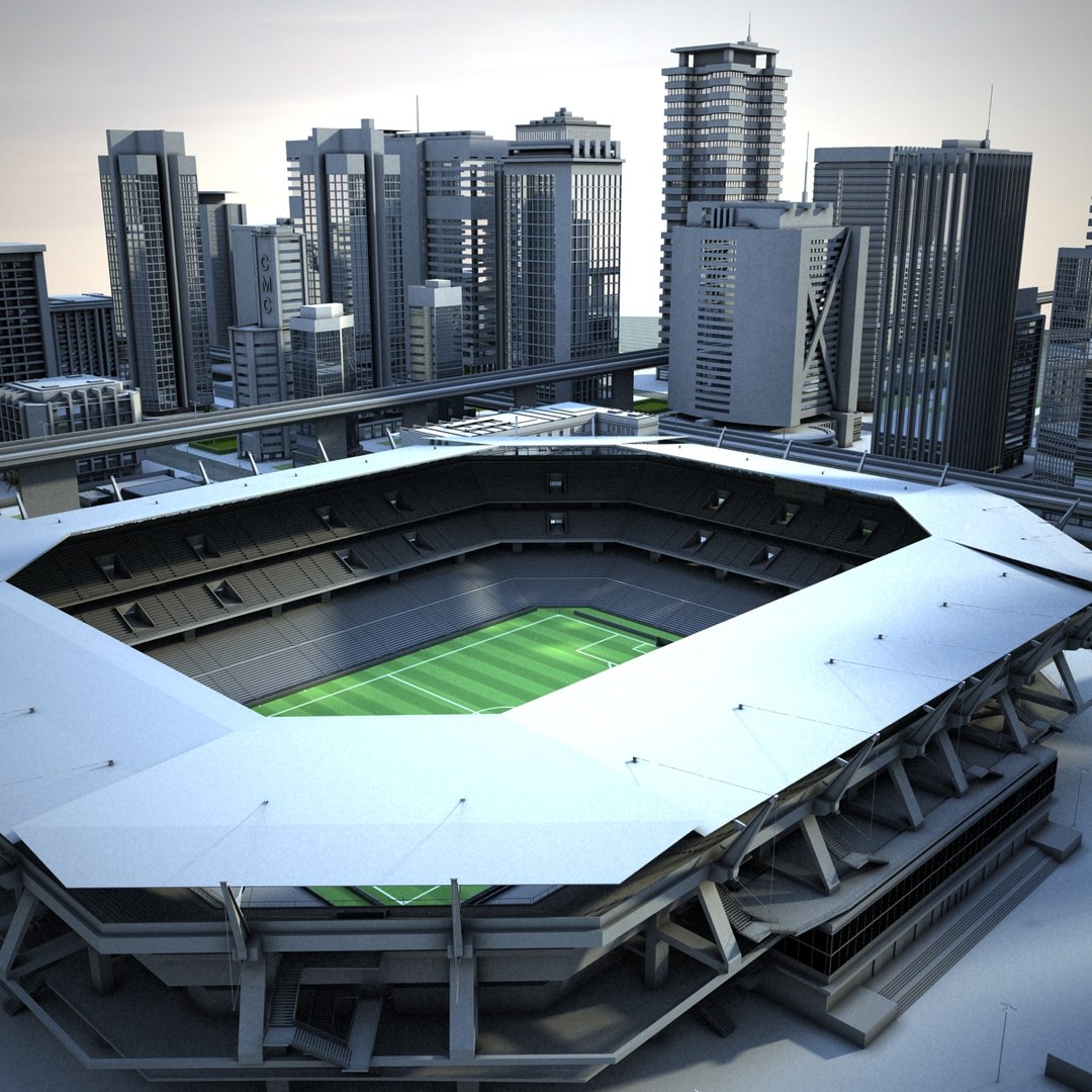 City Buildings 3d Max