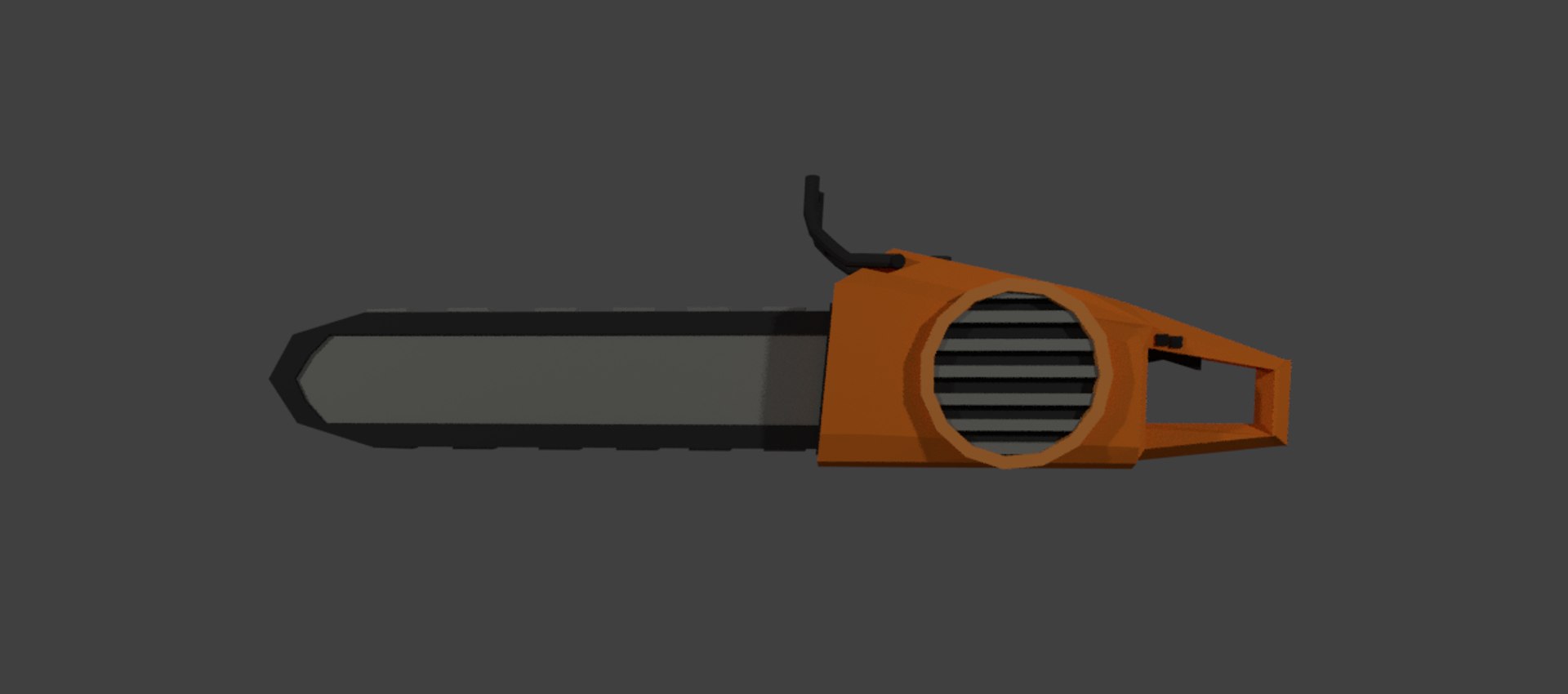 3d Chainsaw Model