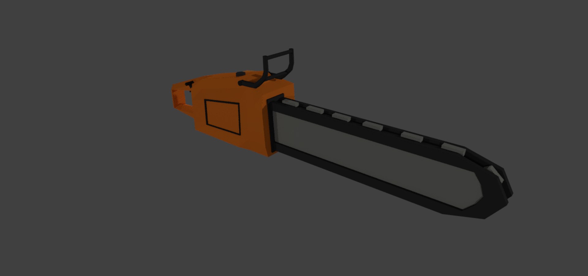 3d Chainsaw Model