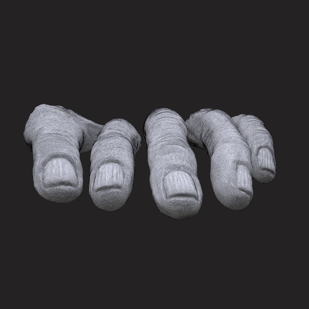3D Severed Fingers - TurboSquid 1872651
