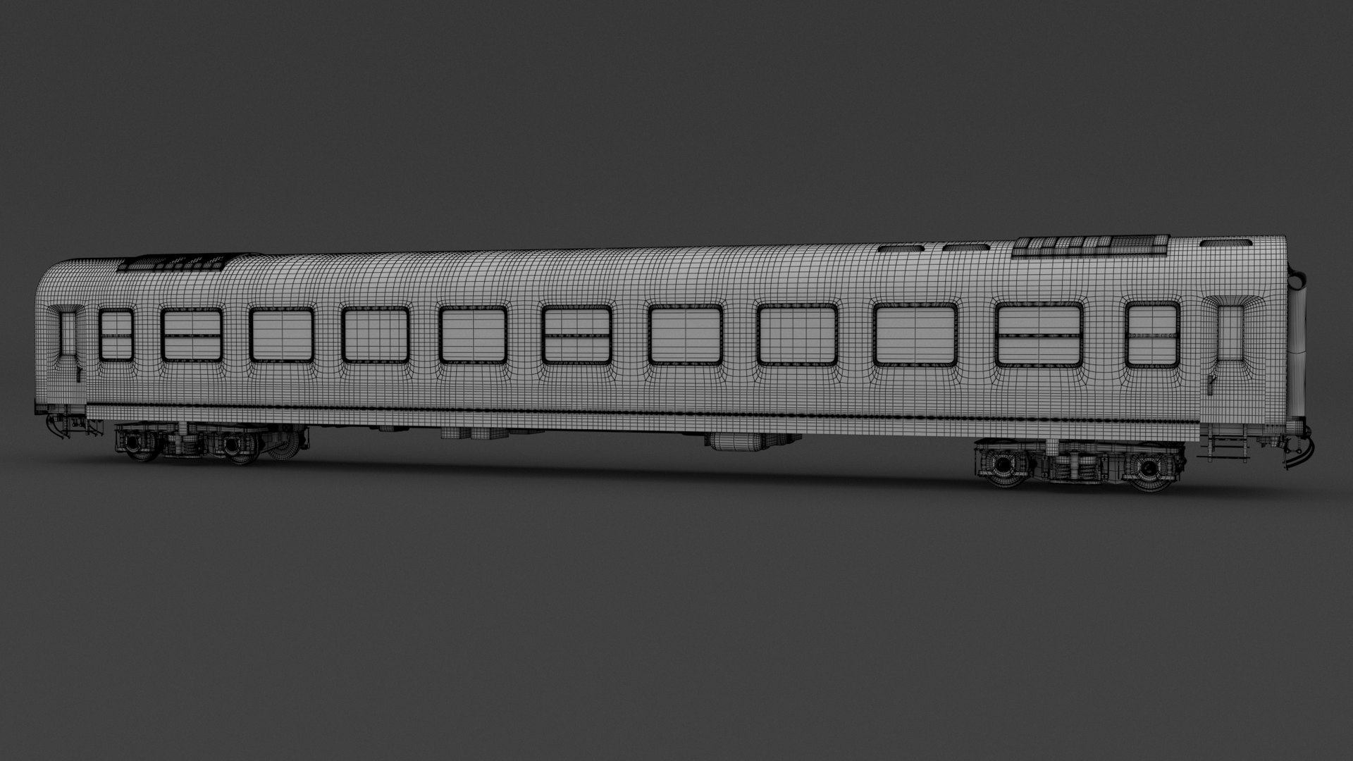 3D AEG DE IC-2000N Passenger Train - TurboSquid 2278693