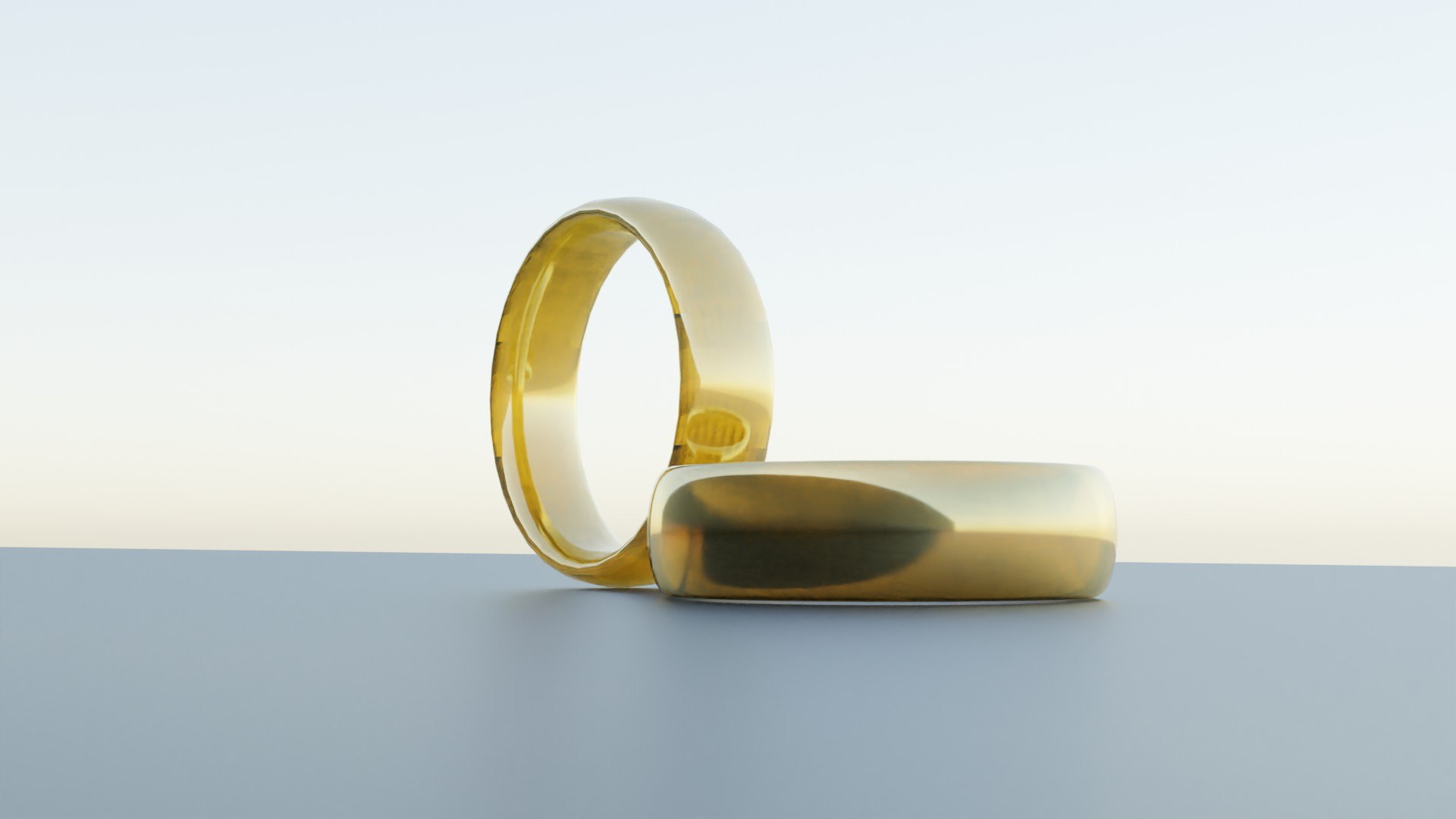 Free 3D Golden Ring - TurboSquid 2378837