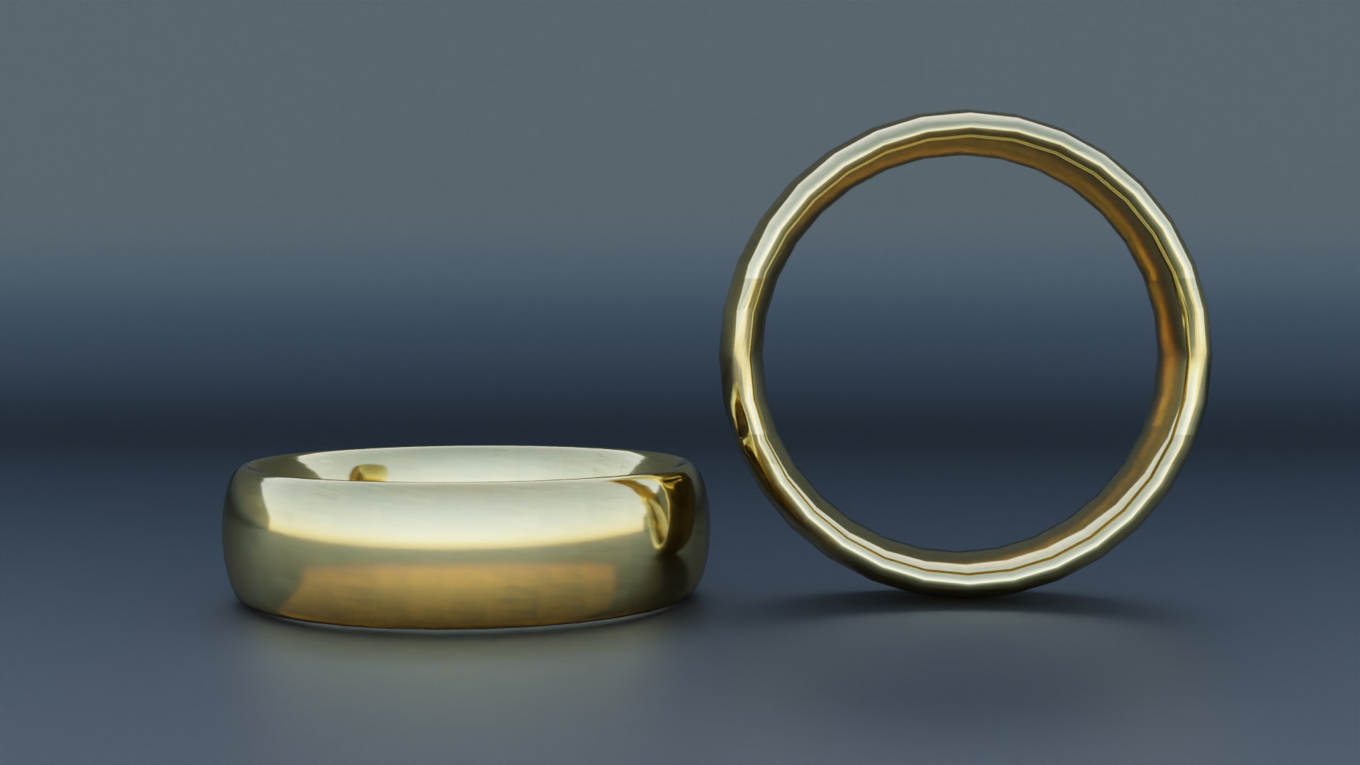 Free 3D Golden Ring - TurboSquid 2378837