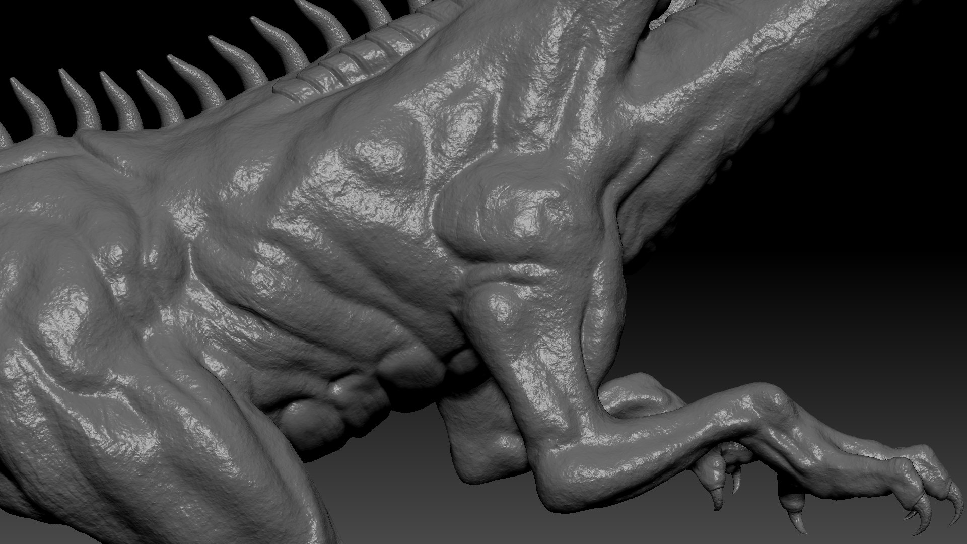 Hydra High Quality Sculpt 3D Model - TurboSquid 1848397