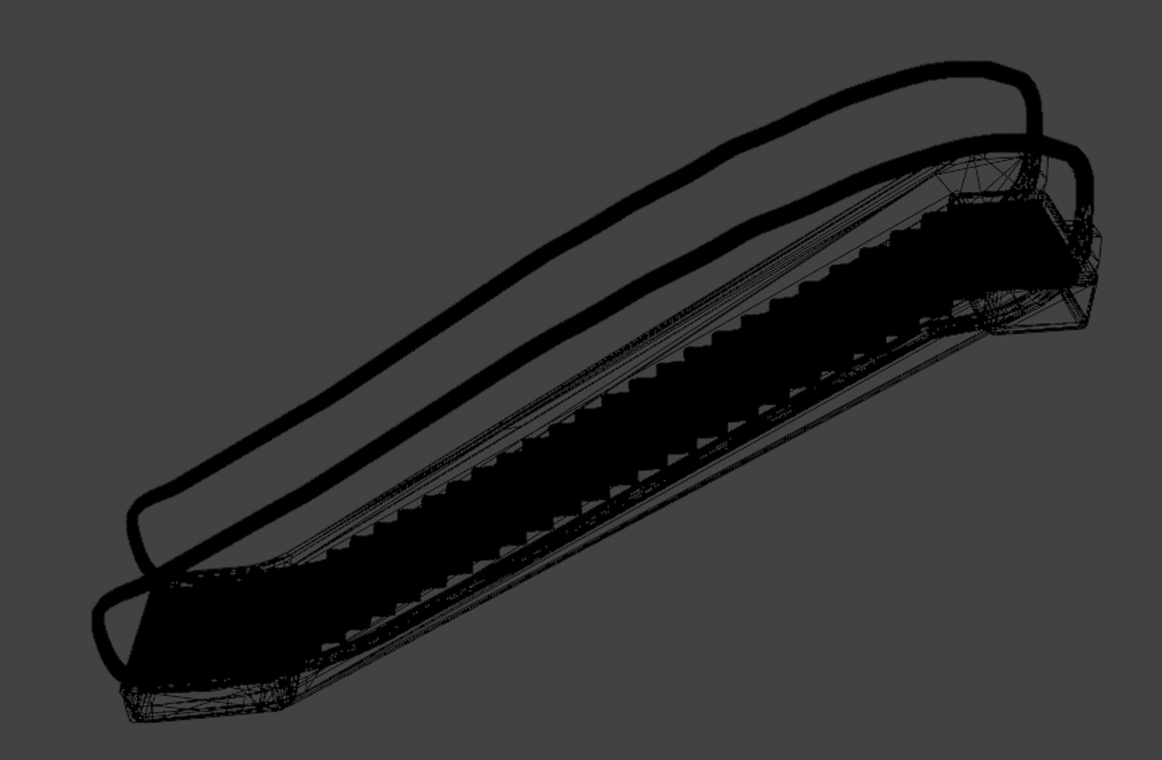 Escalator 3D Model - TurboSquid 1980343