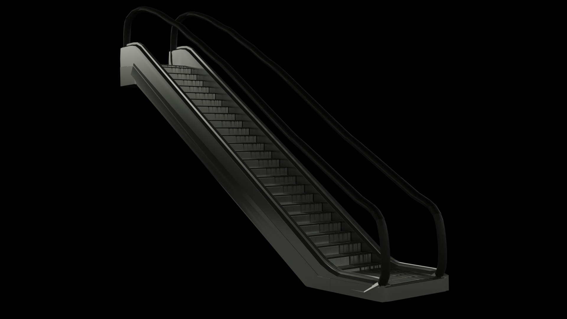 Escalator 3D Model - TurboSquid 1980343