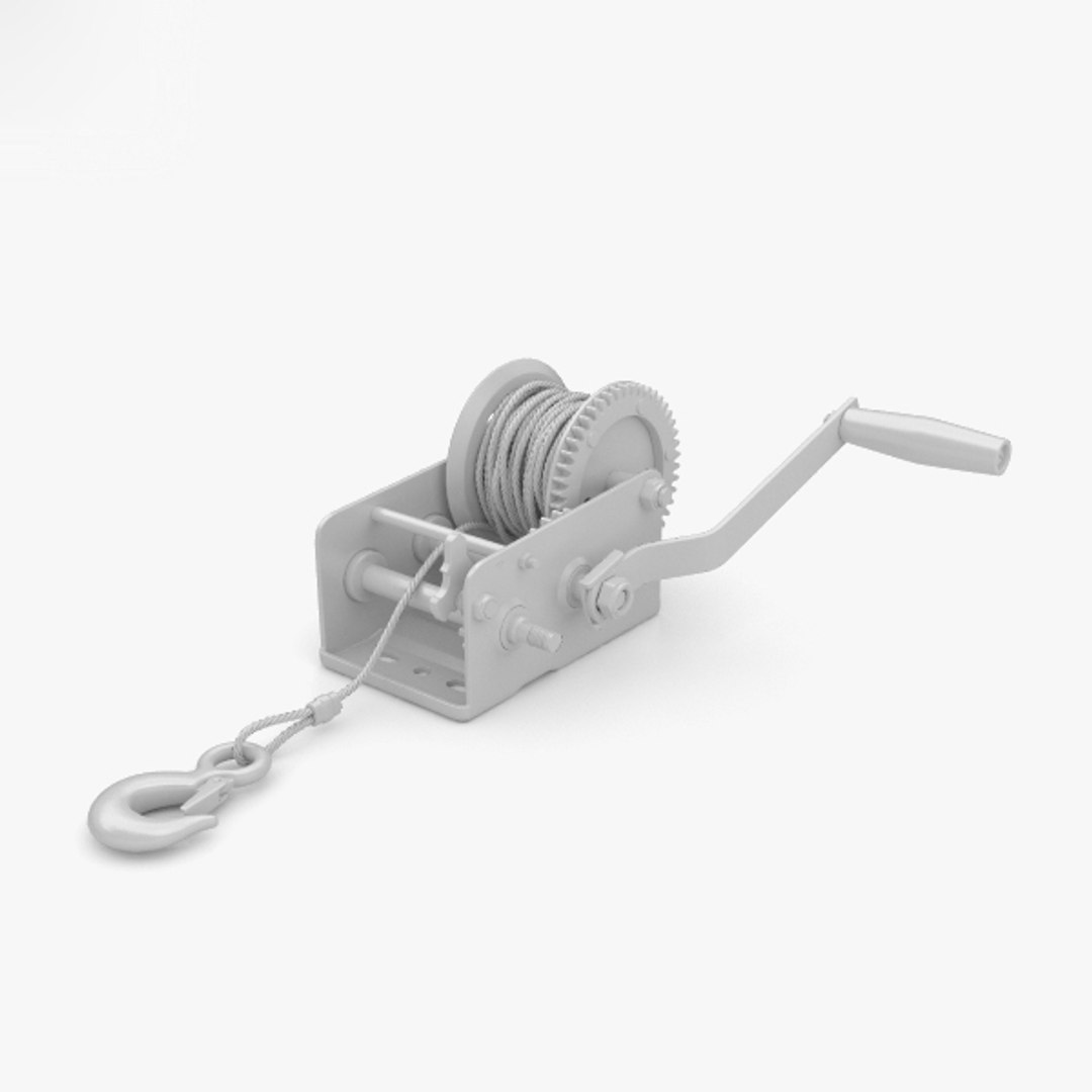 Hand Winch 3D Model - TurboSquid 1416528