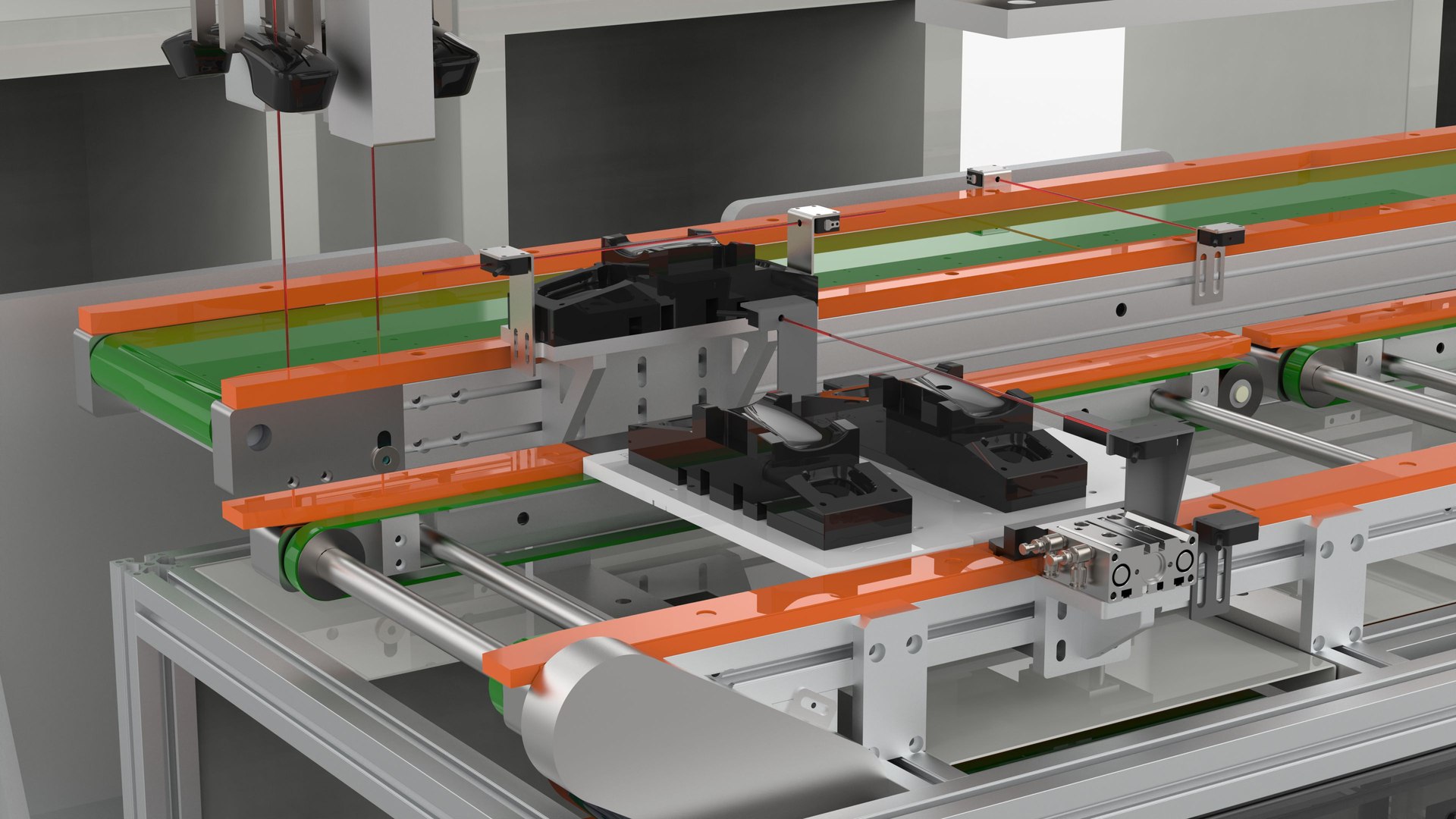 Automatic Telephone Assembly Line 3D Model - TurboSquid 1960138