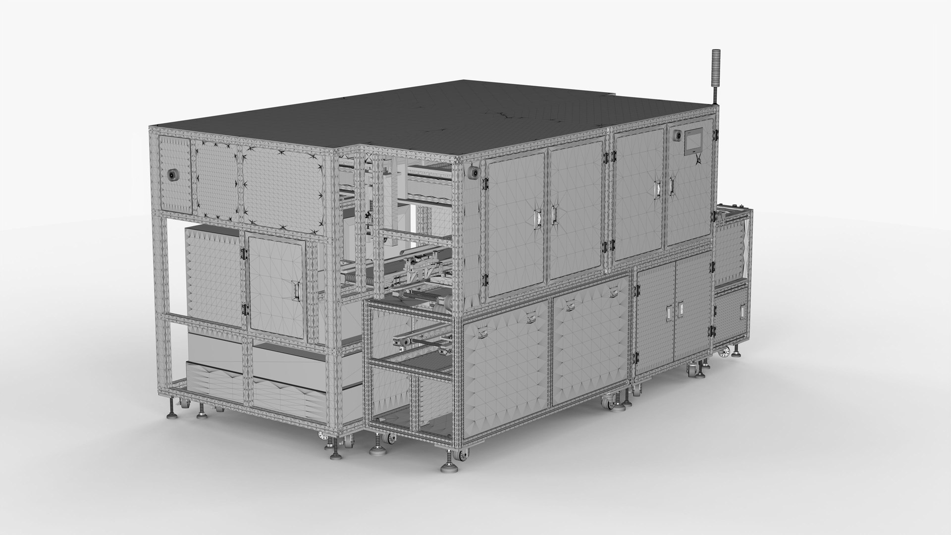 Automatic Telephone Assembly Line 3D Model - TurboSquid 1960138