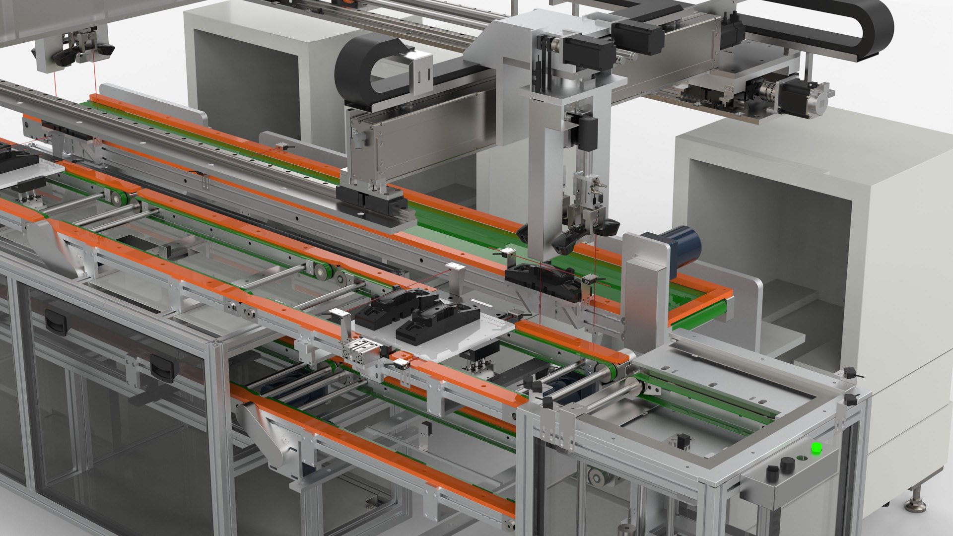 Automatic Telephone Assembly Line 3D Model - TurboSquid 1960138