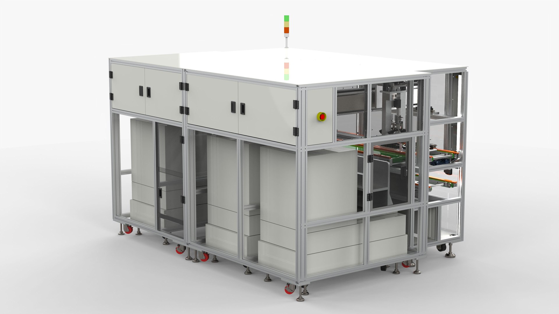 Automatic Telephone Assembly Line 3D Model - TurboSquid 1960138