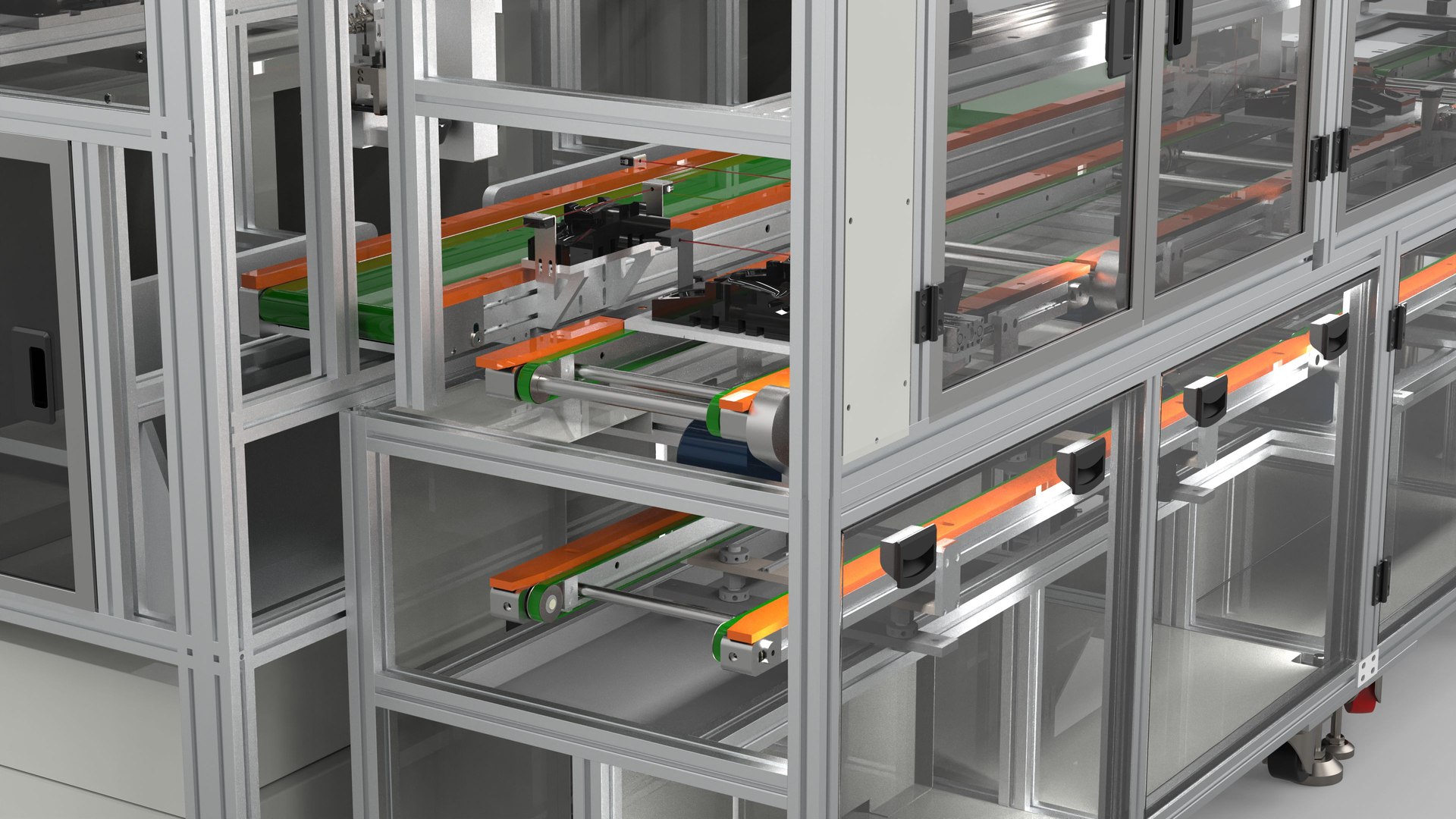 Automatic Telephone Assembly Line 3D Model - TurboSquid 1960138