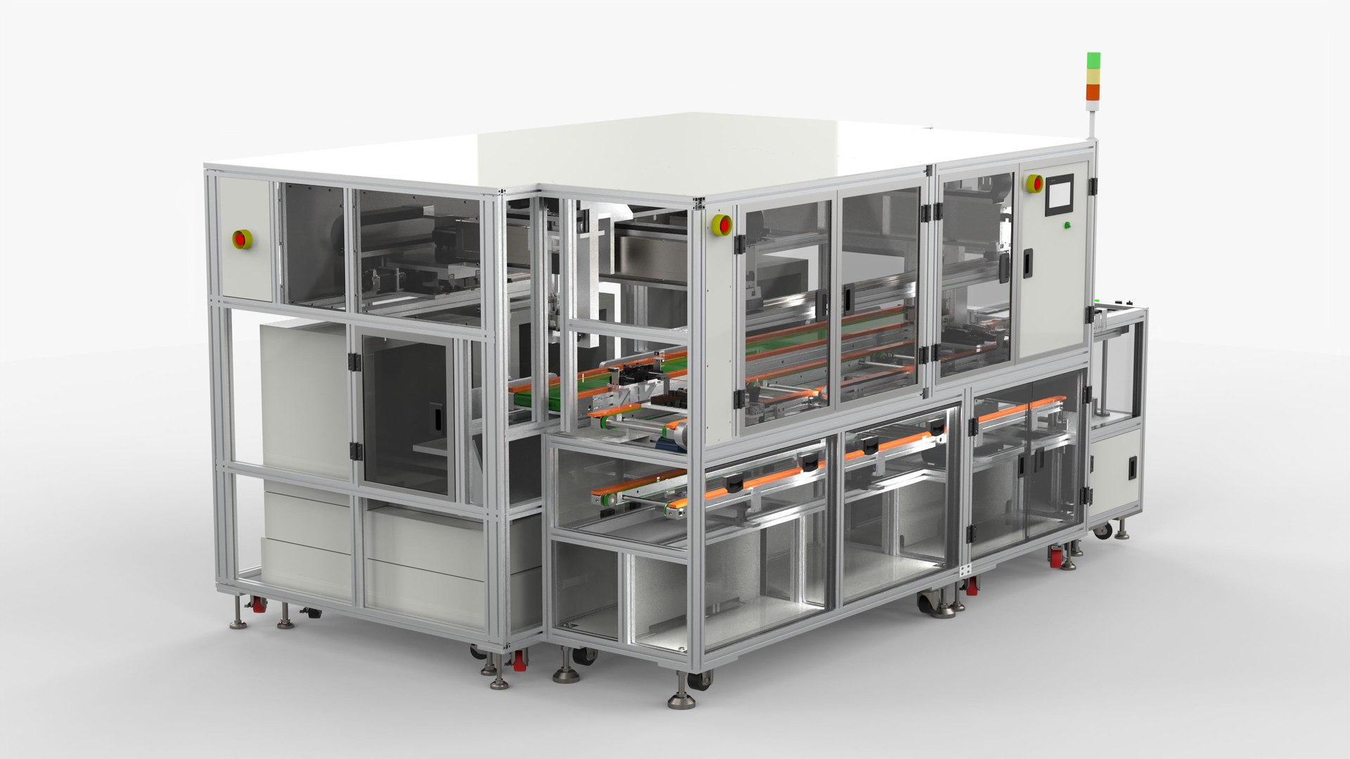 Automatic Telephone Assembly Line 3D Model - TurboSquid 1960138