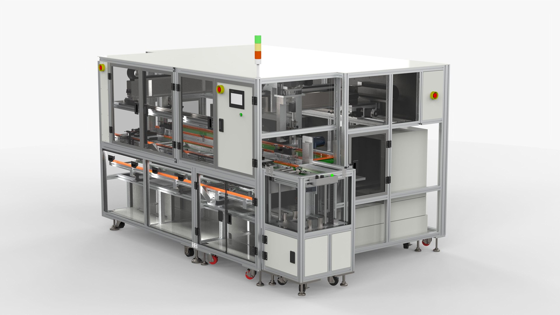 Automatic Telephone Assembly Line 3D Model - TurboSquid 1960138