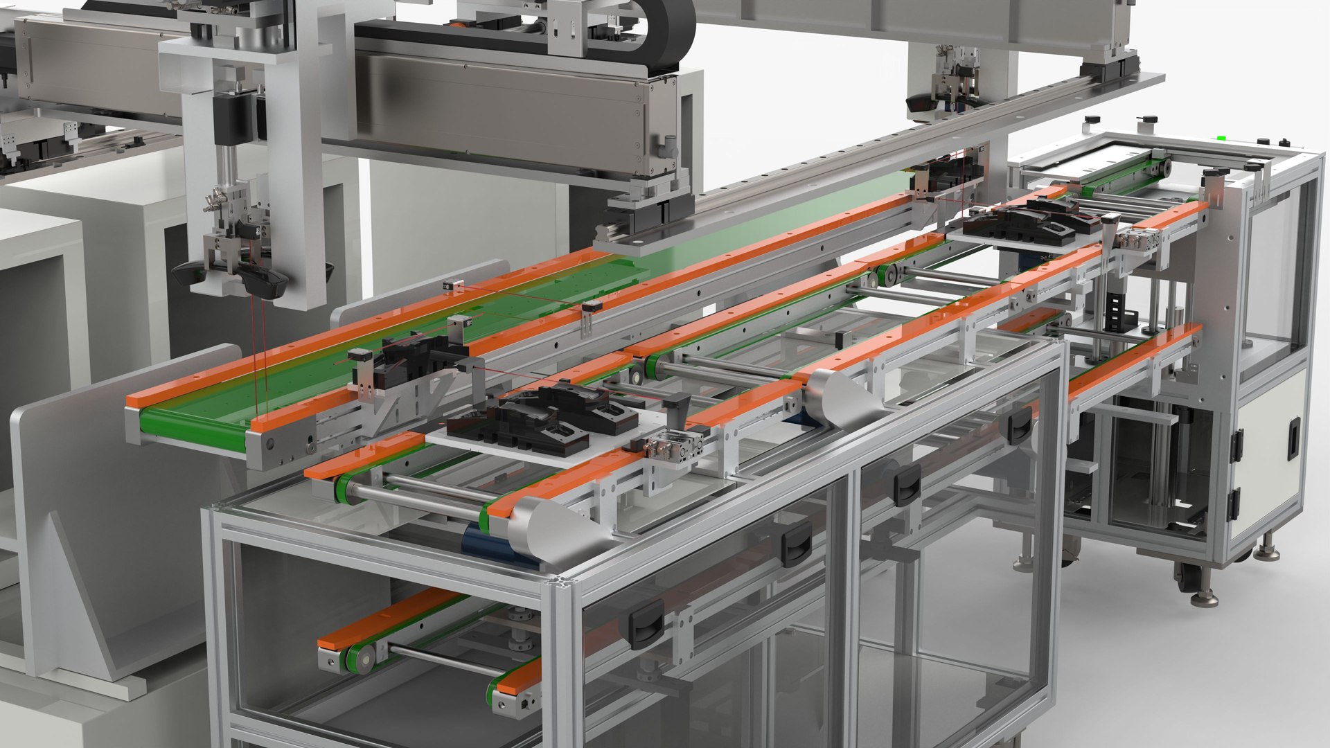 Automatic Telephone Assembly Line 3D Model - TurboSquid 1960138