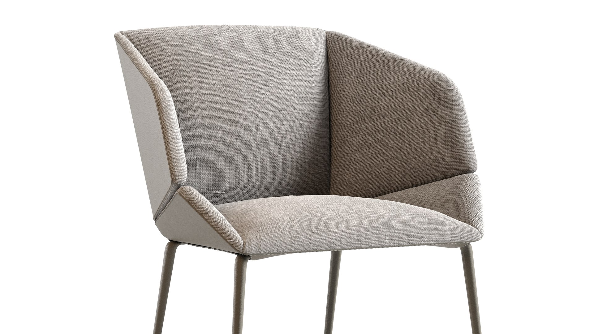 3D NATUZZI Chair Rose Model - TurboSquid 2027434