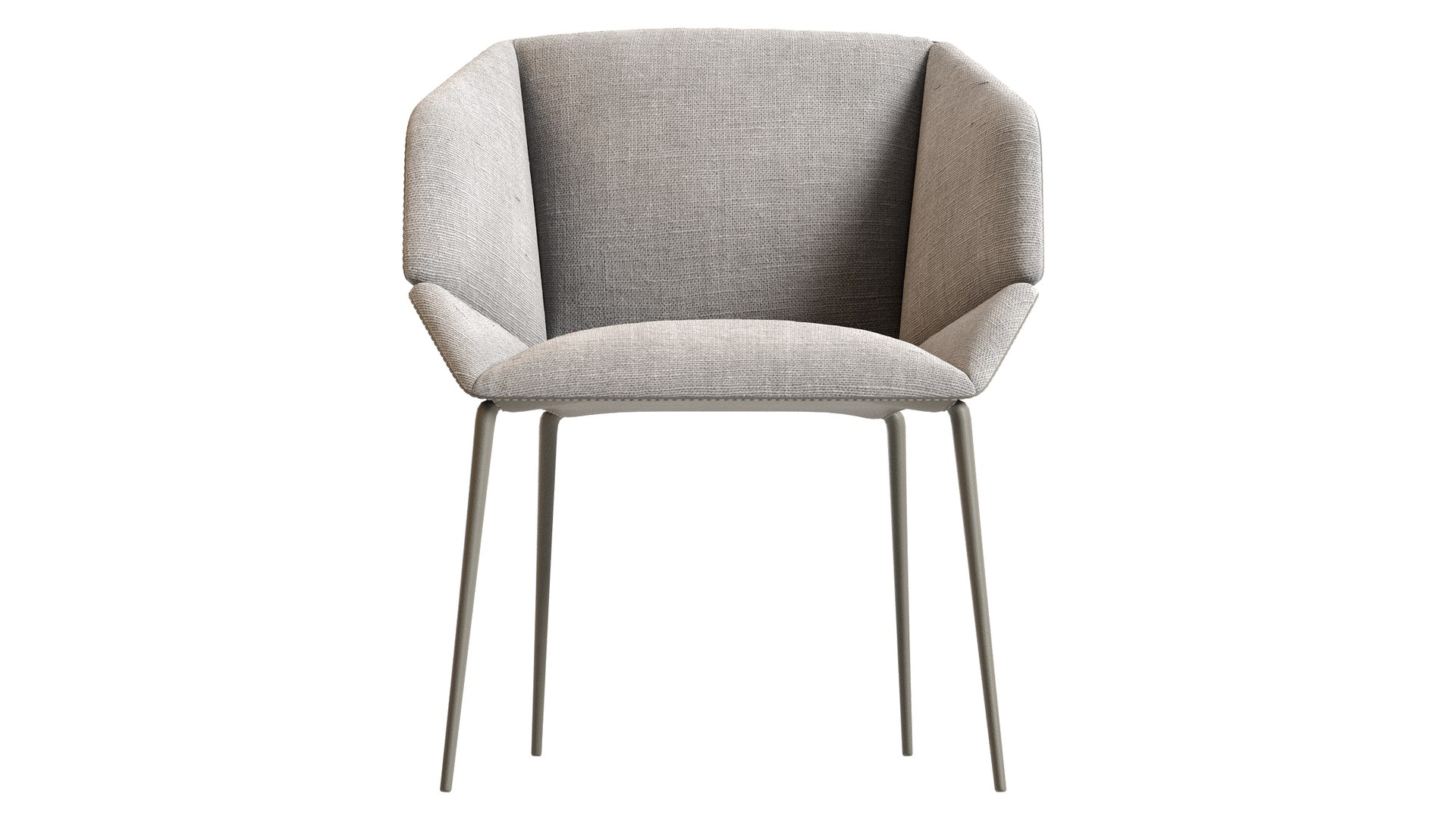 3D NATUZZI Chair Rose Model - TurboSquid 2027434