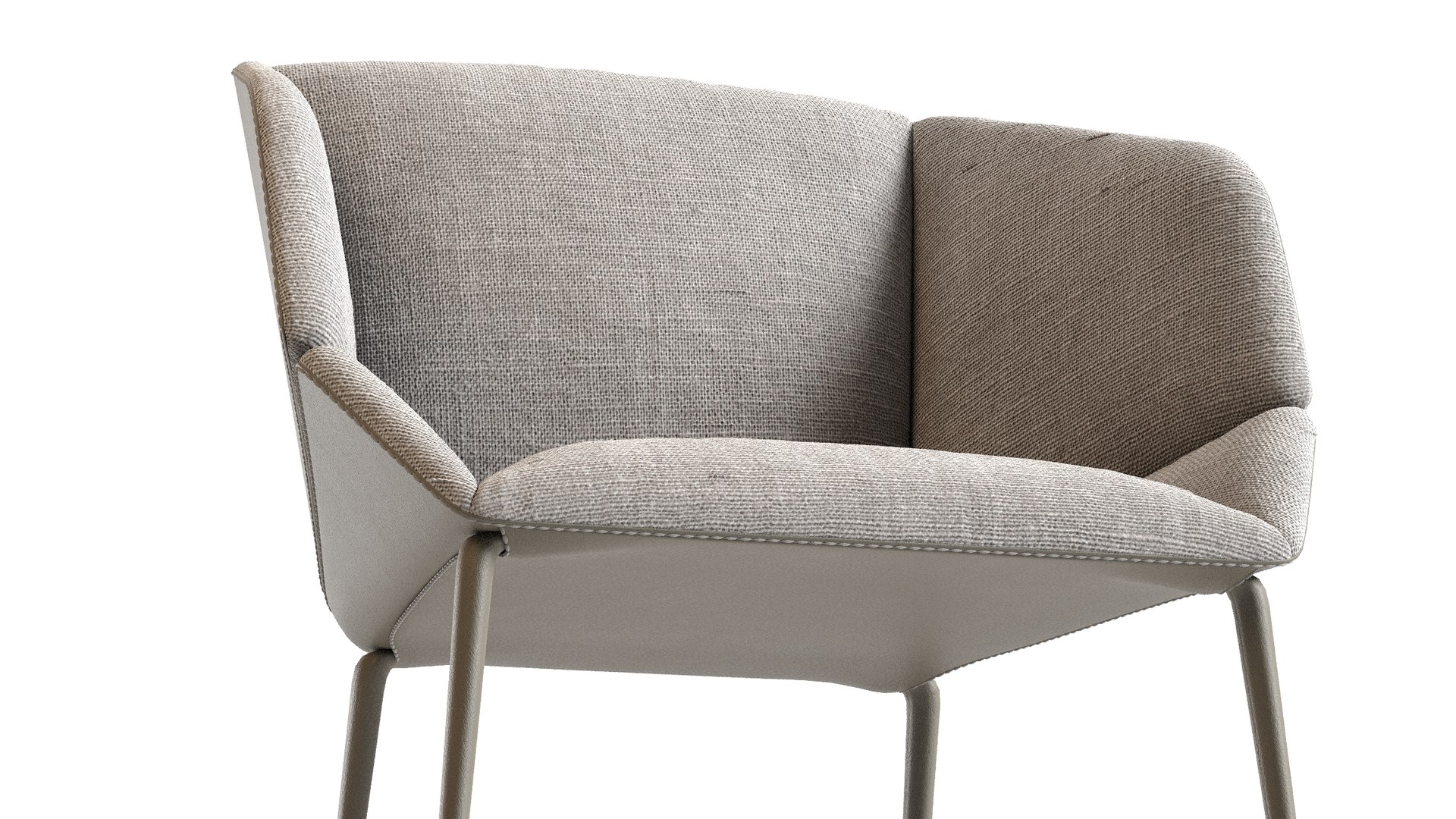 3D NATUZZI Chair Rose Model - TurboSquid 2027434