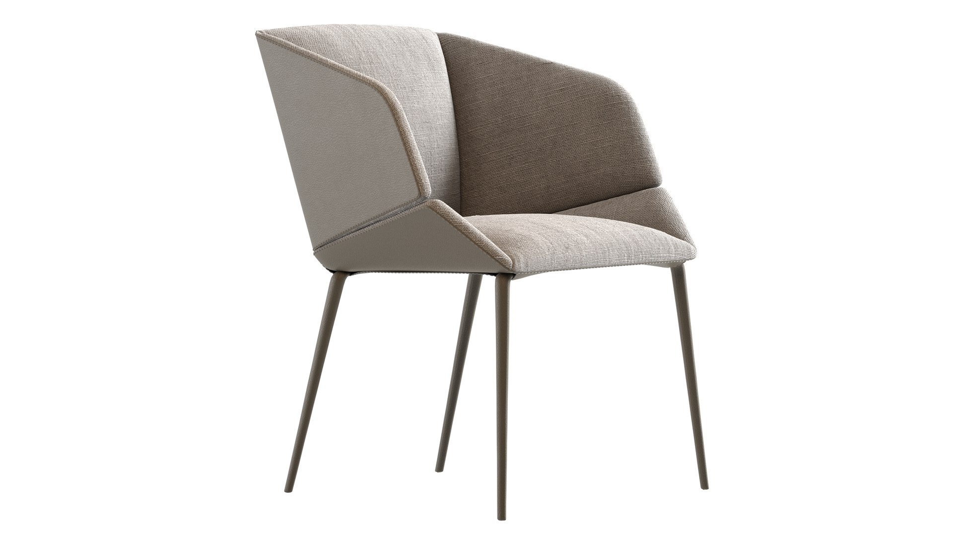 3D NATUZZI Chair Rose Model - TurboSquid 2027434