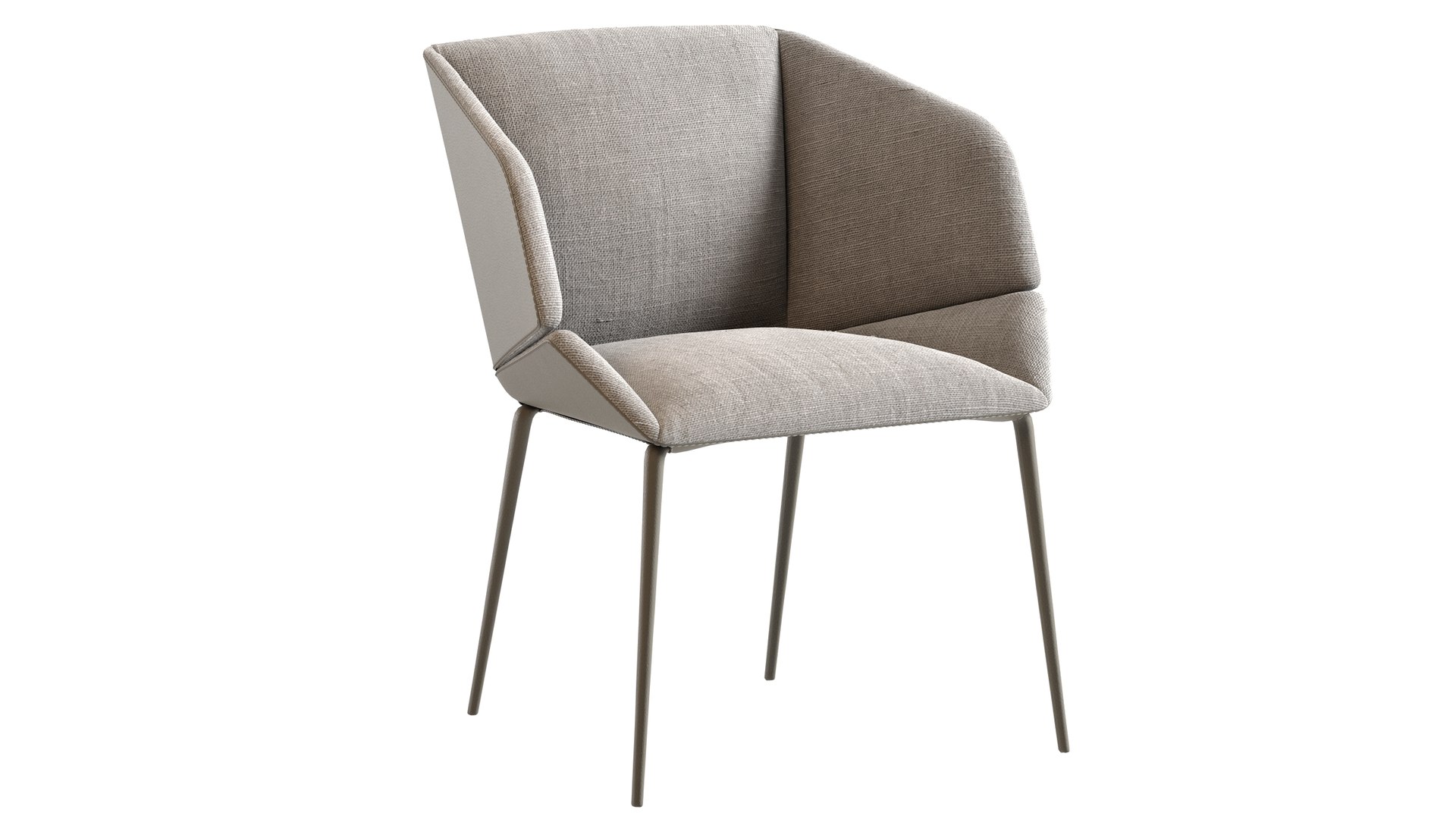 3D NATUZZI Chair Rose Model - TurboSquid 2027434