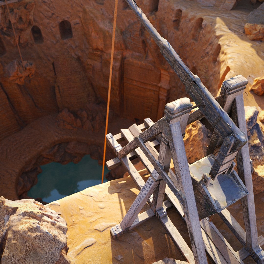 3D Ancient Mine Model - TurboSquid 2106068