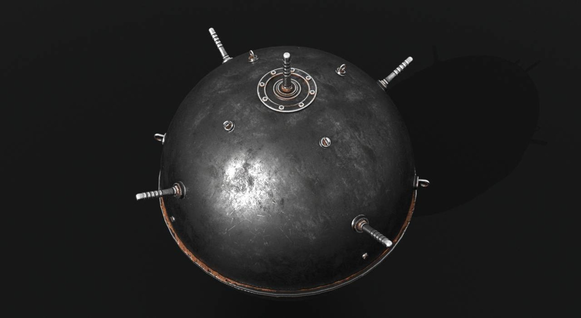 Naval Mines 3D Model - TurboSquid 1430545