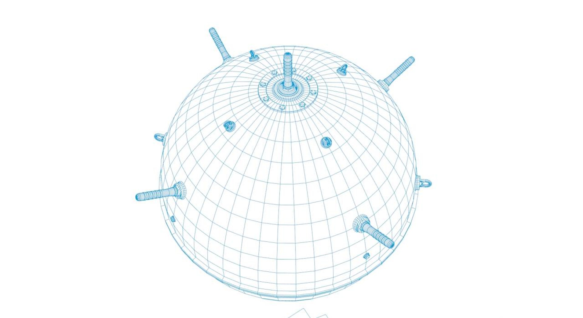 Naval mines 3D model - TurboSquid 1430545