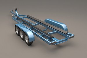Boat Trailer 3D Models for Download | TurboSquid