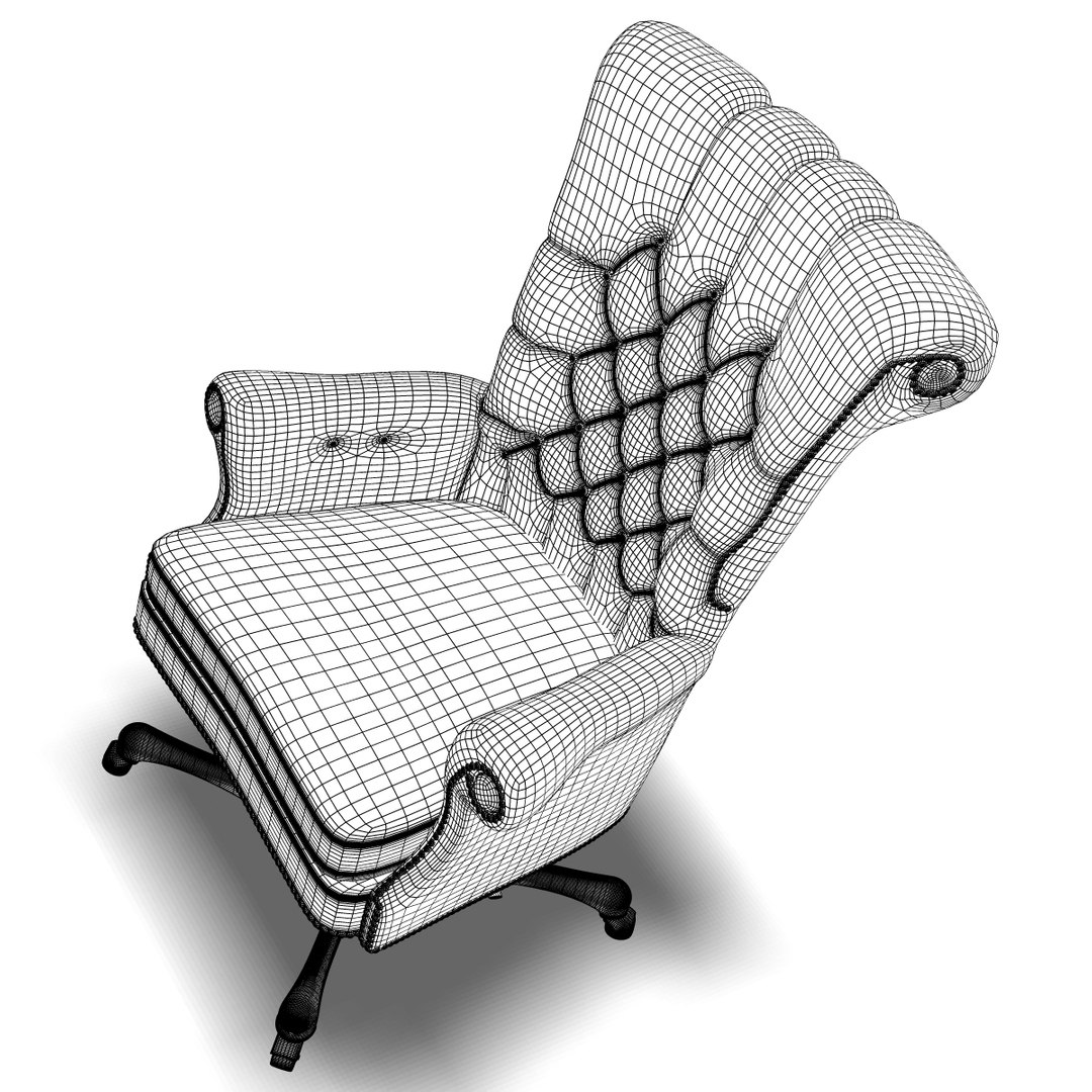Executive Chair S 3d Model