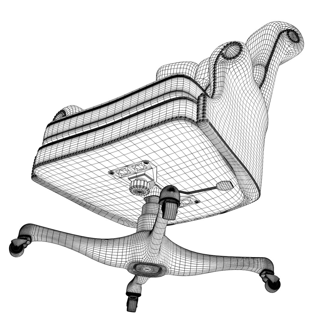 Executive Chair S 3d Model