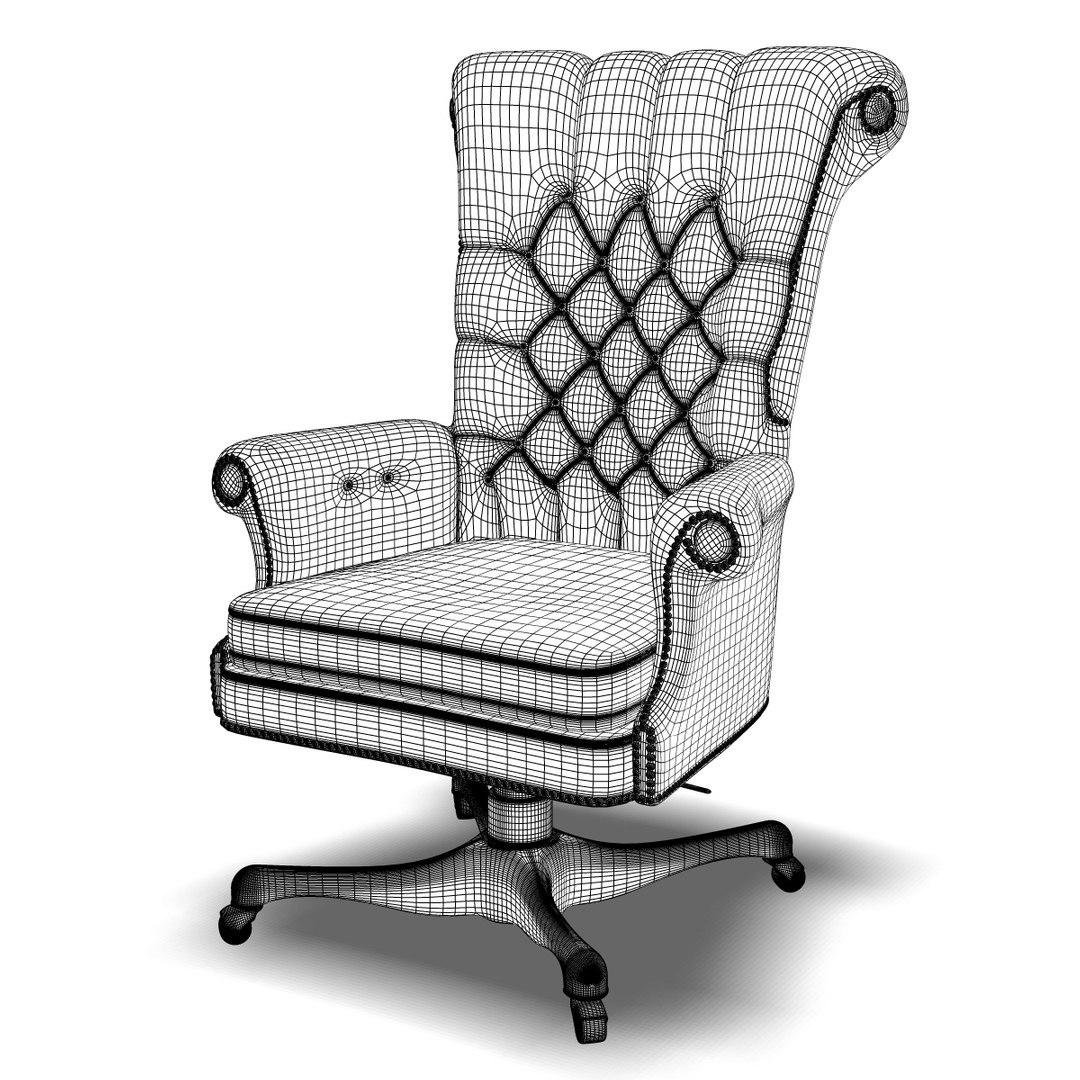 Executive Chair S 3d Model