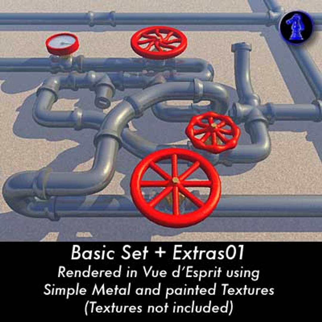 Pipes Connectors Dxf