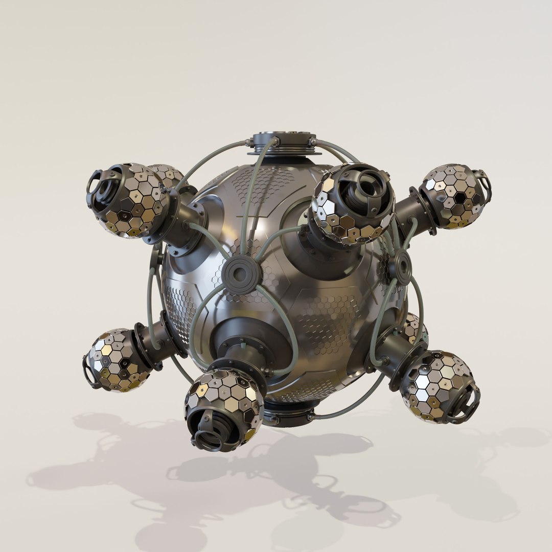 3D Technosphere - TurboSquid 2121322