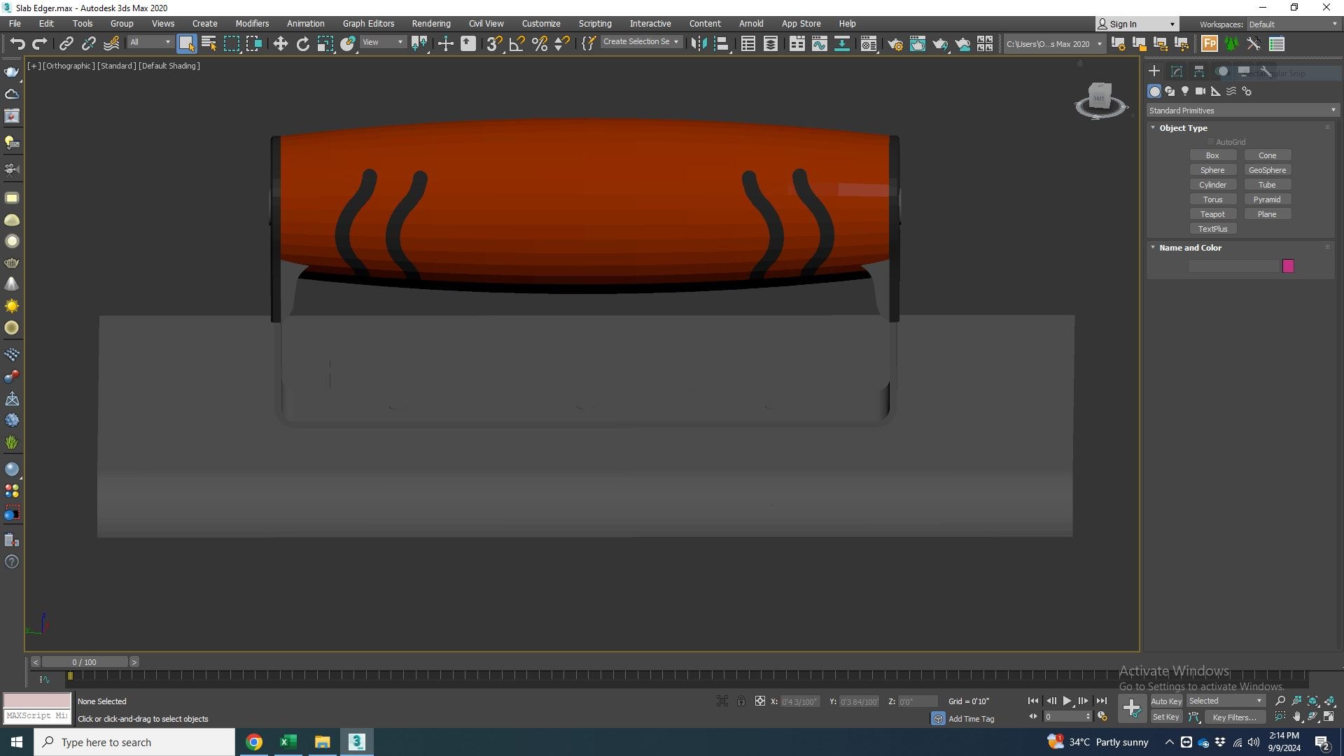 Slab Edger 3D Model - TurboSquid 2278855