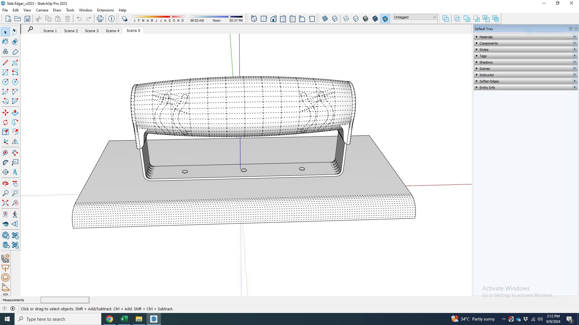 Slab Edger 3D Model - TurboSquid 2278855