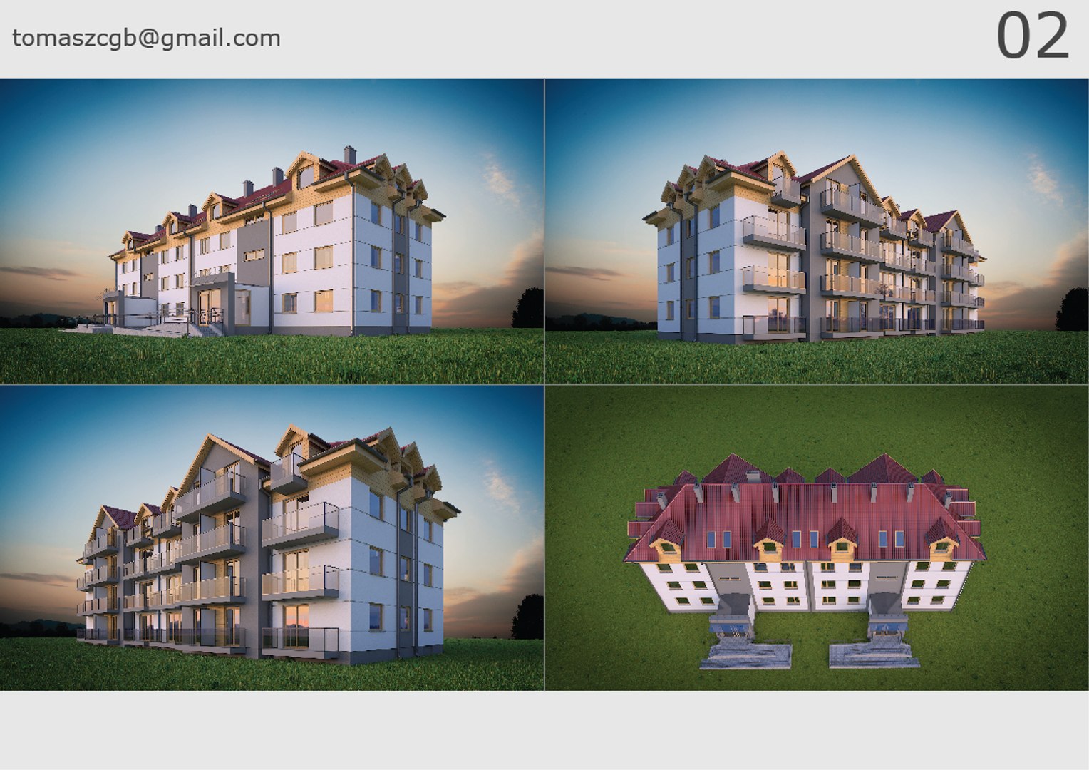 3D Building 02 House Model - TurboSquid 1204034