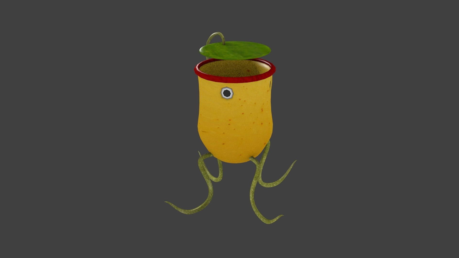 3d 3ds pitcher plant monster