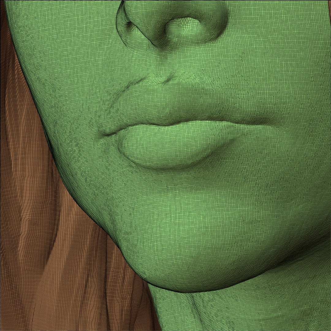 Female Head Sculpt Model - TurboSquid 1474864