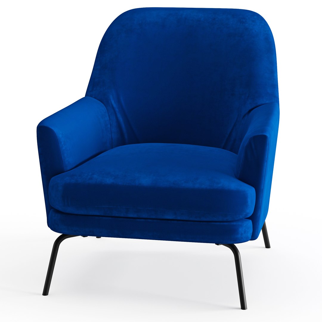 3D Dericka Accent Chair Model - TurboSquid 1568692