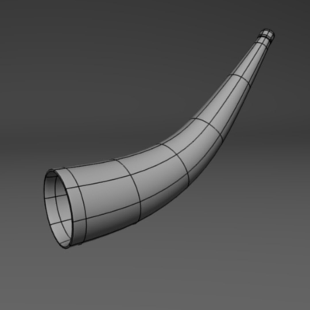 Horn 3d Blend